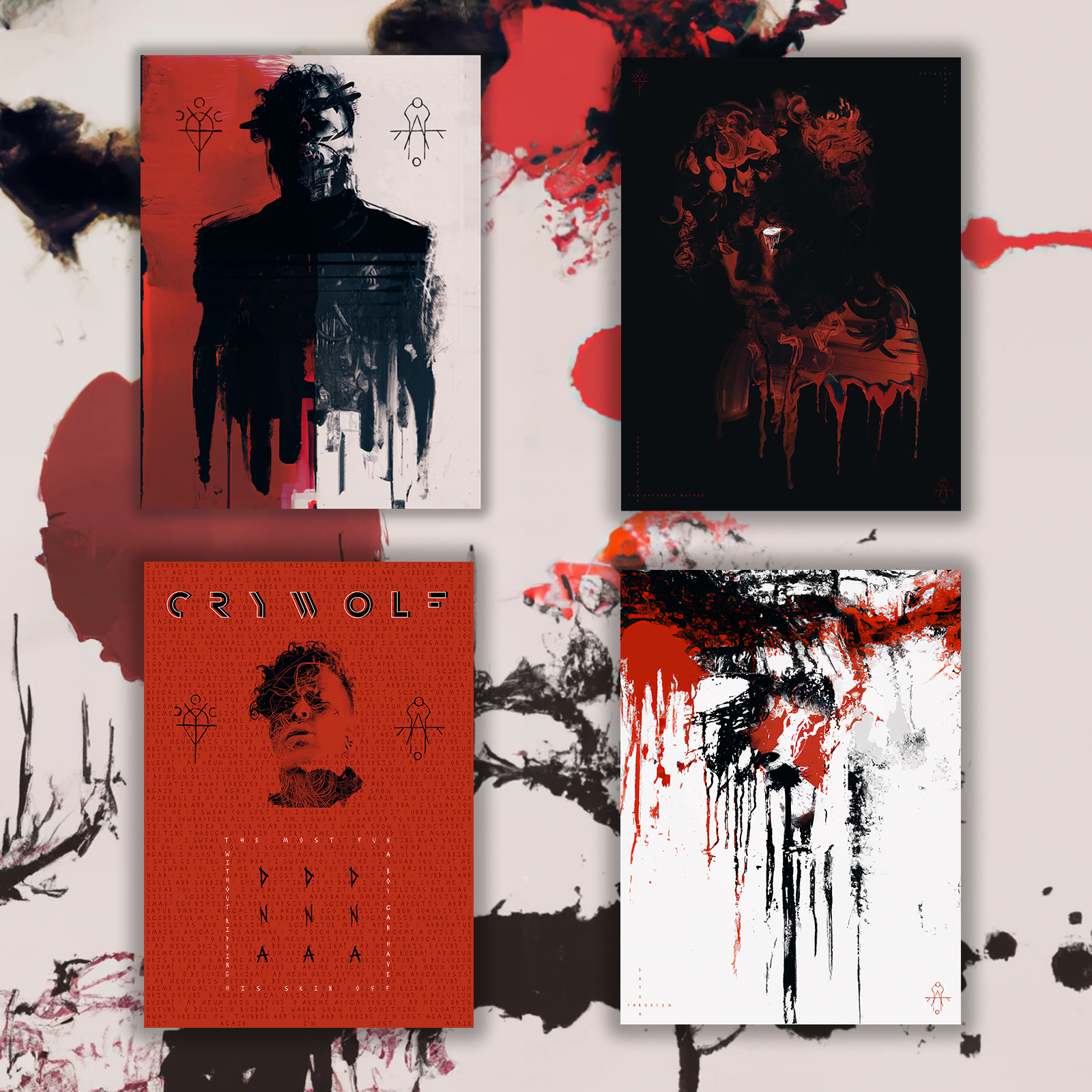 EXUVIUM Poster Pack – Crywolf
